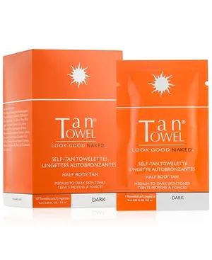 TANTOWEL Half-body Self-tan Towelettes - No Color