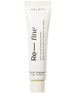 HALEYS BEAUTY Re-fine Soft Matte Poreless Primer - No Color