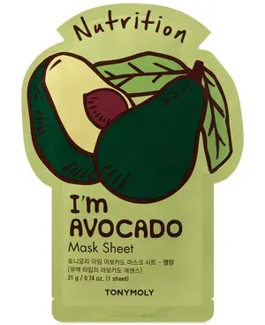 TONYMOLY I'm Avocado Sheet Mask - (nutrition) Green