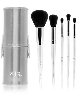 PUR 5-pc. Brush Set With Holder White