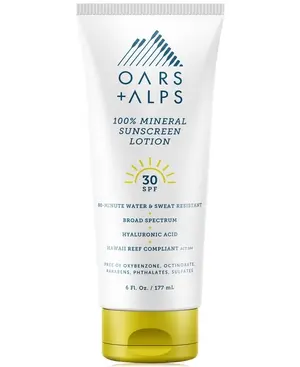 OARS + ALPS 100% Mineral Sunscreen Lotion Spf 30 - No Color