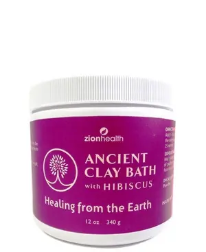 ZION HEALTH Clay Bath With Hibiscus - No Color