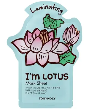 TONYMOLY I'm Lotus Sheet Mask - White