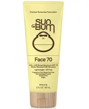 SUN BUM Face 70 Sunscreen Lotion Spf 70 - No Color