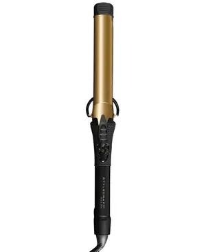 STYLECRAFT 24k Gold Hair Style Stix Long Spring Curling Iron 1.25" Inch - No Color