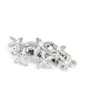 SOHO STYLE Floral Mermaid Barrette - Clear