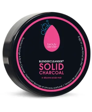 BEAUTYBLENDER Blendercleanser Solid Charcoal Scented Sponge & Brush Cleanser - Black