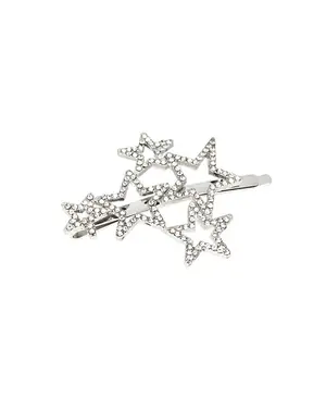 SOHO STYLE Crystal Star Cluster Bobby Pin - Clear
