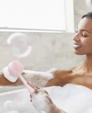 Pmd Silverscrub Silver-infused Loofah Replacements Cleansing Device - Blush