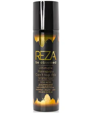 REZA Be Obsessed Ultimate Hairspray Can't Top This - No Color