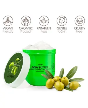 LOVERY Olive Scented Whipped Body Butter