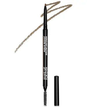 MAKE UP FOR EVER Aqua Resist Brow Definer Waterproof Eyebrow Pencil Brown