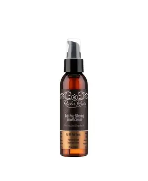 RUCKER ROOTS Anti-frizz Silkening Growth Serum - Dark Brown