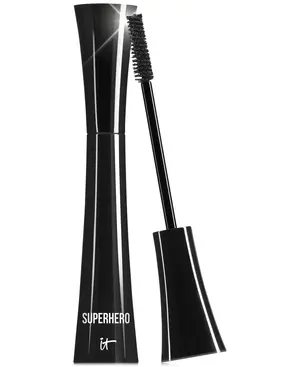 IT COSMETICS Superhero Elastic Stretch Volumizing And Lengthening Mascara Black