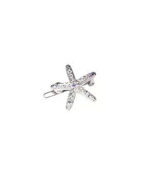 SOHO STYLE Sea Star Barrette - Clear