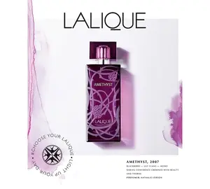 Lalique Amethyst Exquise