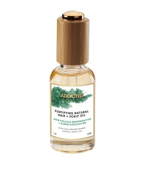 ADDICTED BEAUTY Fortifying Natural Hair Plus Scalp Oil - Gold