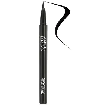 MAKE UP FOR EVER Aqua Resist Graphic Pen Eyeliner - 1 Intense Black