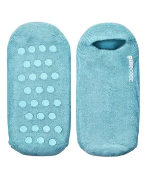 PURECODE Purecode Moisturizing Gel Ankle Socks Aqua