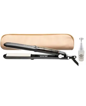 PURECODE Titanium Infuse Pro Vapor Iron And Heat Protector Serum With Argan Oil - Black
