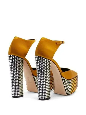 GIUSEPPE ZANOTTI 150mm Bebe Strass Pumps