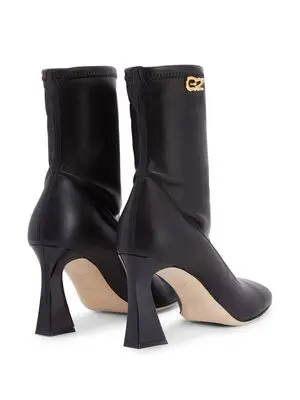 GIUSEPPE ZANOTTI 85mm Alethaa Ankle Boots - Black