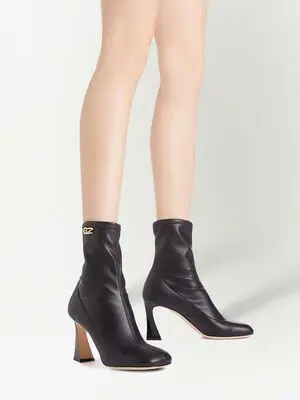 GIUSEPPE ZANOTTI 85mm Alethaa Ankle Boots - Black