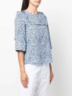 Baum Und Pferdgarten Maple Leopard-print Blouse