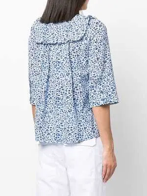 Baum Und Pferdgarten Maple Leopard-print Blouse
