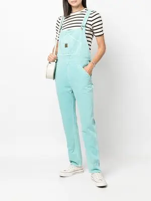 WASHINGTON DEE-CEE Logo Patch Organic Cotton Dungarees