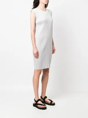 Issey Miyake Pleated Shift Dress