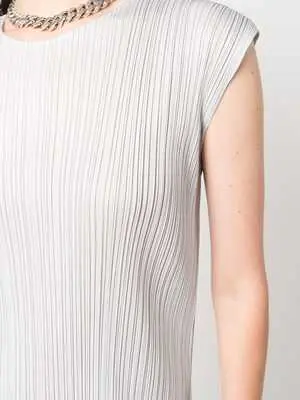 Issey Miyake Pleated Shift Dress