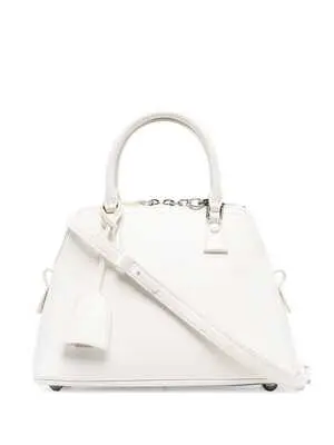 MAISON MARGIELA Mini 5ac Classique Top-handle Bag - White