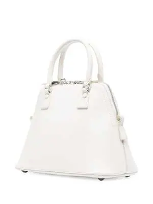MAISON MARGIELA Mini 5ac Classique Top-handle Bag - White