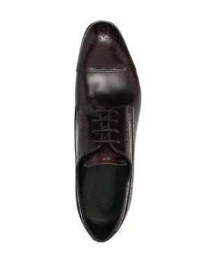 Emporio Armani Lace-up Leather Derby Shoes