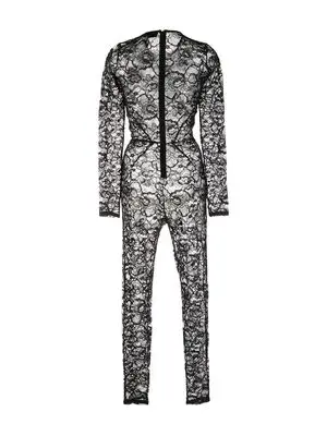 FLEUR DU MAL Lace Catsuit