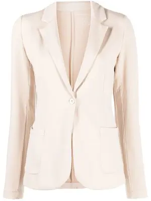 MAJESTIC FILATURES Single-Breasted Fitted Blazer