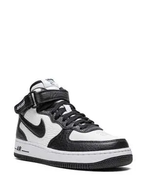 Nike X Stüssy Air Force 1 Mid Sneakers - White