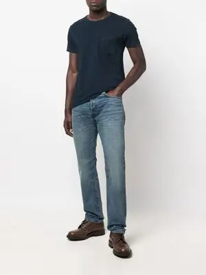 Ralph Lauren Patch-pocket Short-sleeve T-shirt - Blue