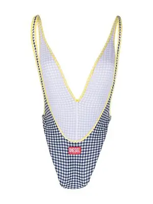 DIESEL® Gingham-print Swimsuit
