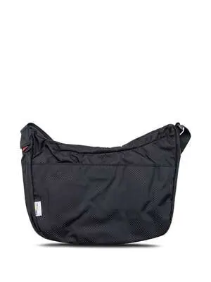 Supreme Logo-patch Shoulder Bag - Black