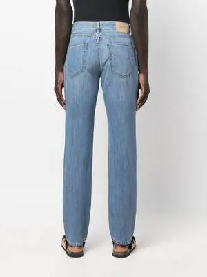 Zegna Stonewash Straight-leg Jeans