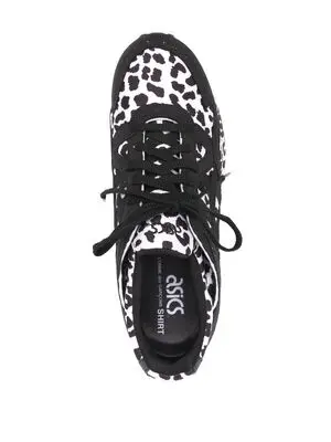 Comme Des Garçons Leopard-print Sneakers