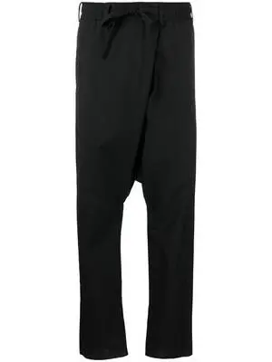 GABRIELE PASINI Drawstring Drop-crotch Trousers