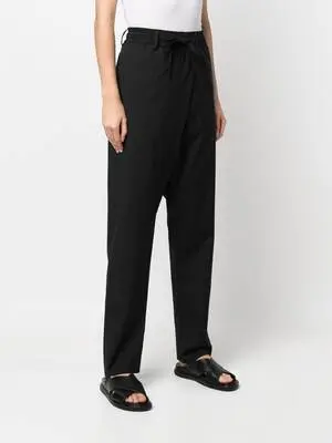 GABRIELE PASINI Drawstring Drop-crotch Trousers