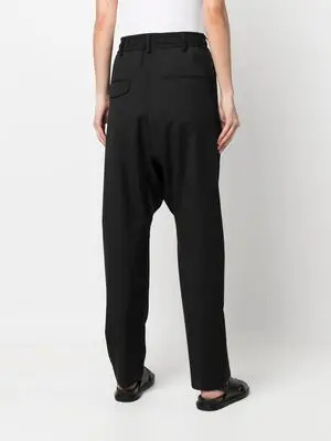 GABRIELE PASINI Drawstring Drop-crotch Trousers