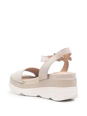 Geox Open Toe Wedge Sandals