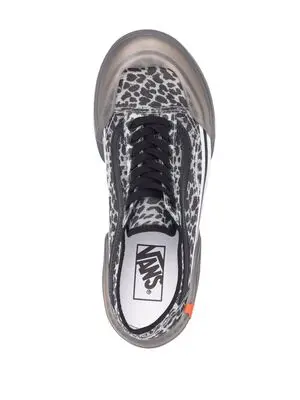 VANS Old Skool Leopard-print Sneakers - Grey