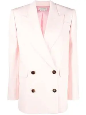 Alexander McQueen Double-breasted Boxy Blazer
