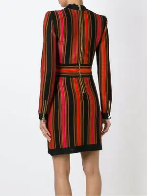 Balmain Striped Mini Dress